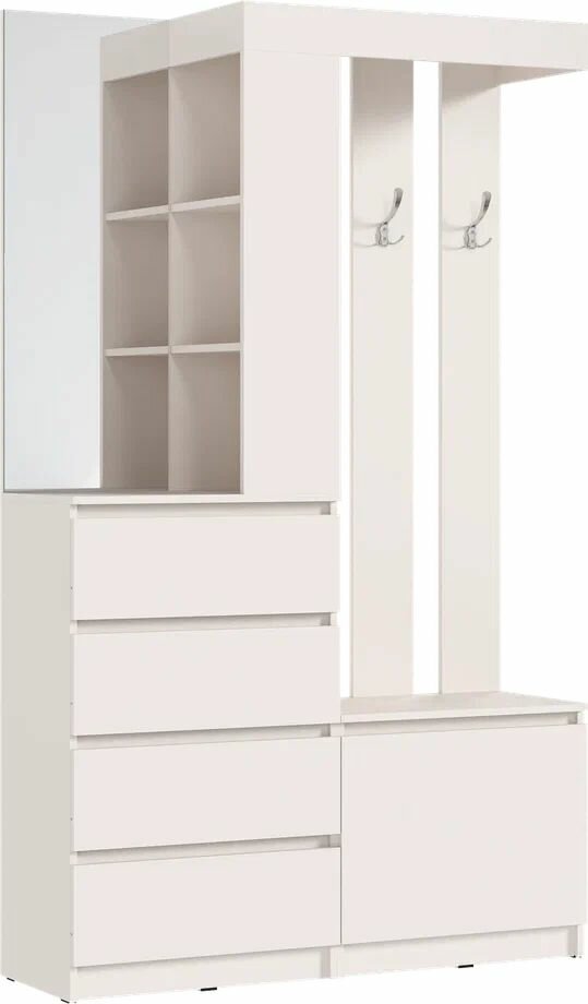 Прихожая Челси Цвет (Кашемир) 1200 мм х2000 мм х378 мм "МИФ"