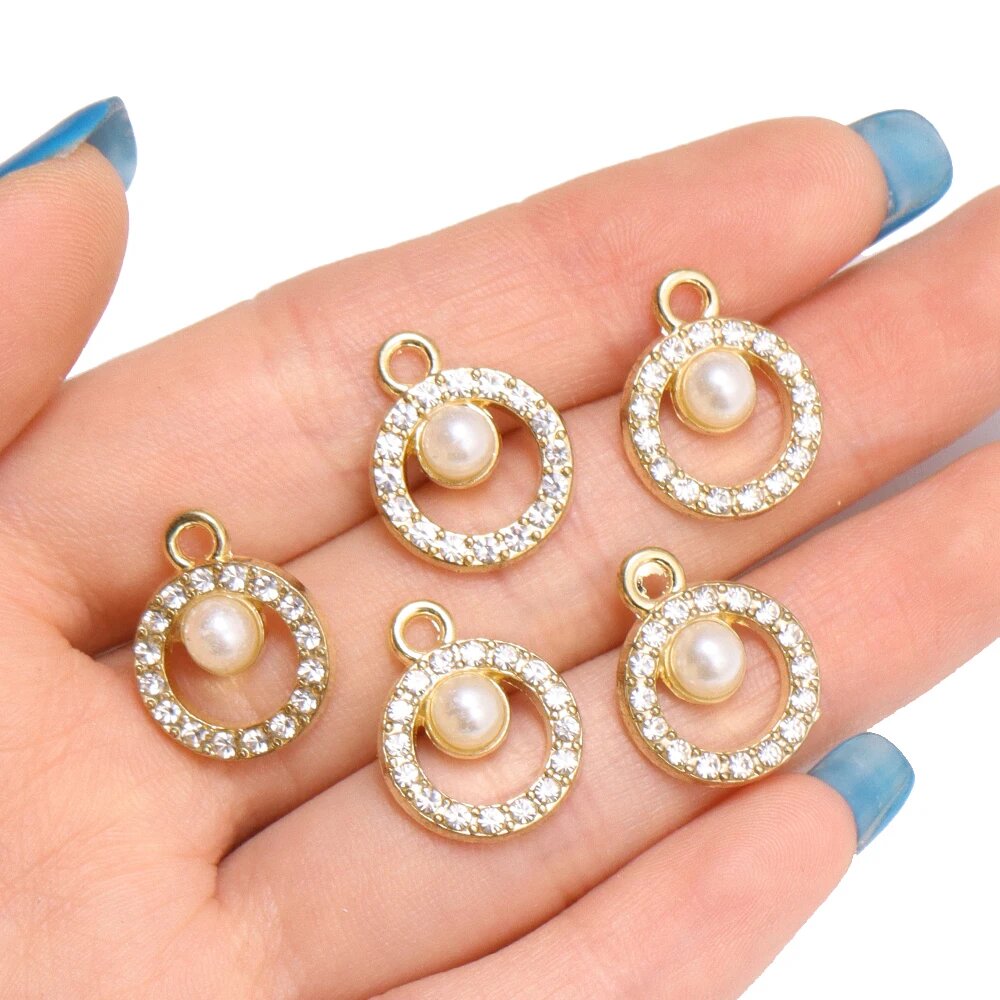 10 шт. смешанные милые Подвески в форме сердца, жемчужные подвески в форме бабочки для сережек, браслетов, ожерелий, подвесок, DIY ювелирные аксессуары, оптовая продажа