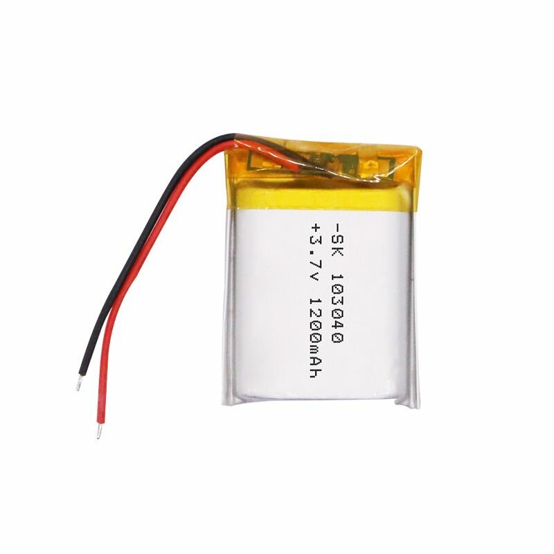 2шт Аккумулятор универсальный 3.7v 1000mAh 5x34x50 литий-полимерный (код 503450 акб / 503550 Литиево - полимерная батарея