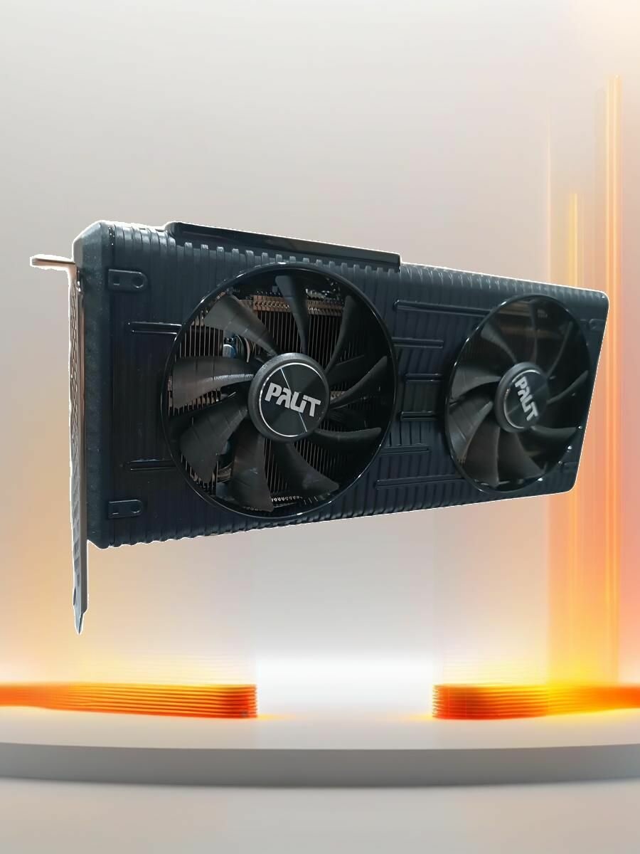 Видеокарта Palit GeForce RTX 3060 Ti Dual V1 8Gb GDDR6 256 bit
