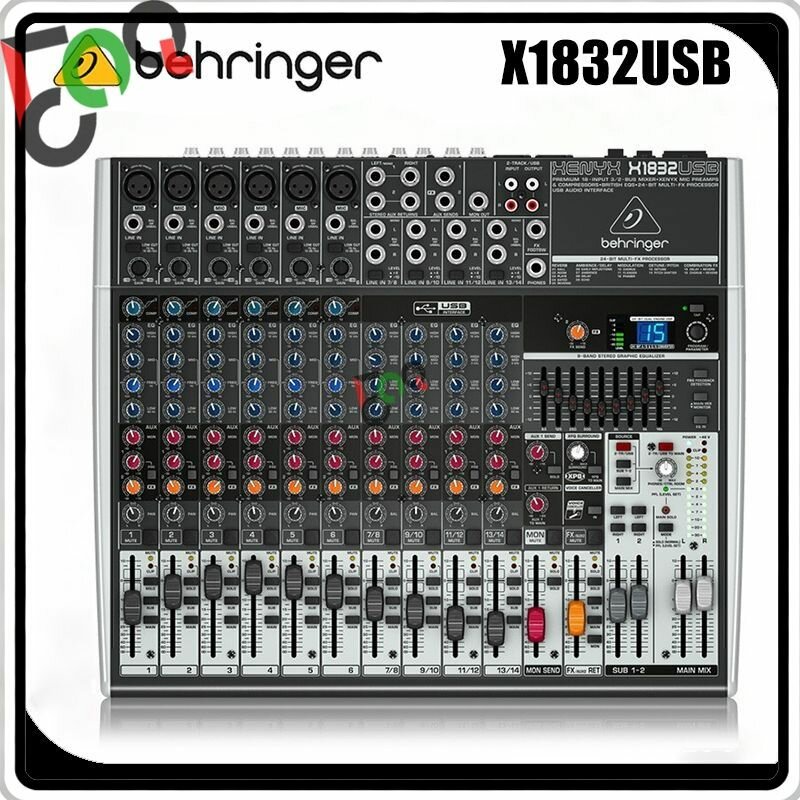 Аналоговый микшер Behringer XENYX X1832USB