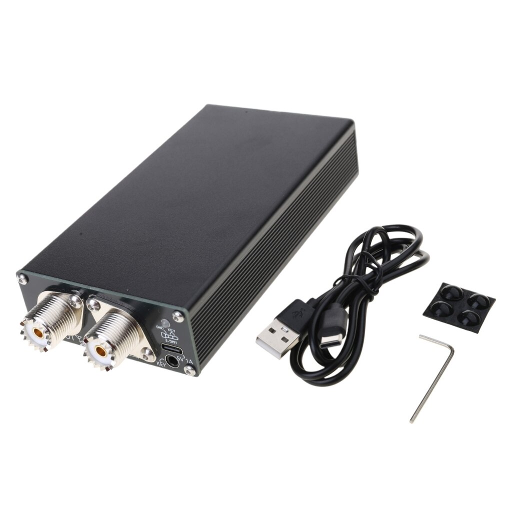 Антенные Тюнеры AT100M Pro Поддерживают Измеритель Стоячих Волн 1,8 МГц-30 МГц, Автоматический Тренажер Азбуки Морзе для Радио