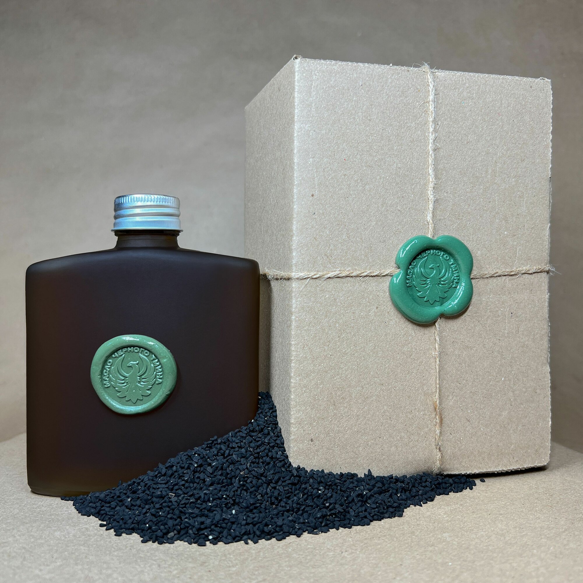 Масло черного тмина первого холодного отжима Vegan Mix 300 мл