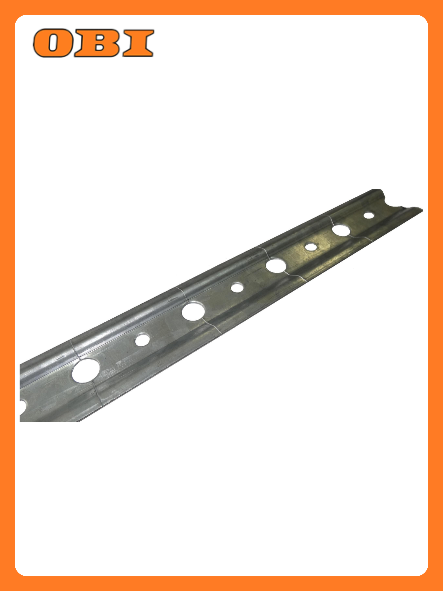 Шина монтажная Левша У8-8620, для шкафов, длина 1000мм, серебристый цвет