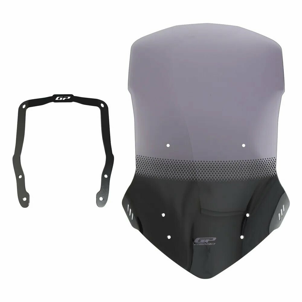 GP Kompozit ветровое стекло Копченый Совместимый для Honda NC700X / NC750X 2012-2015 58 cm