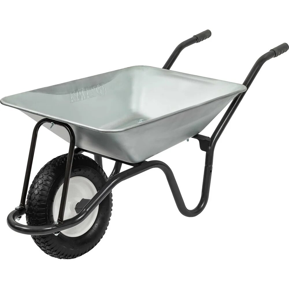 Одноколесная тачка Gigant разборная (в коробке) с алюминиевым кузовом 75л ZAW-04, алюминиевый, разборный, 75 л