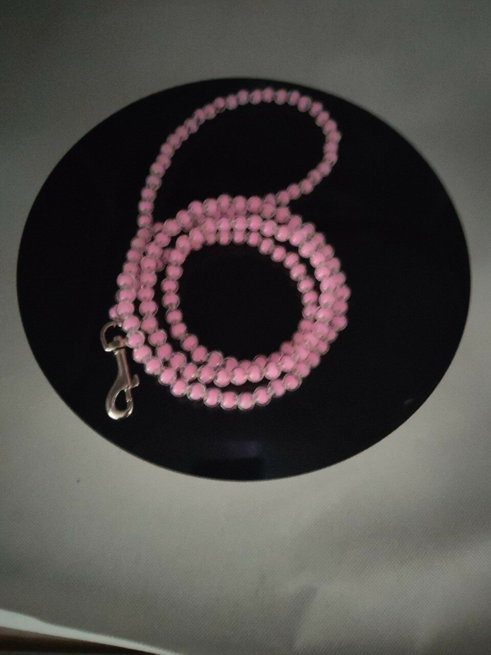 Поводок для собак и кошек, поводок для прогулок на улице, поводок для маленьких собак породы корги, поводок с бусинами,