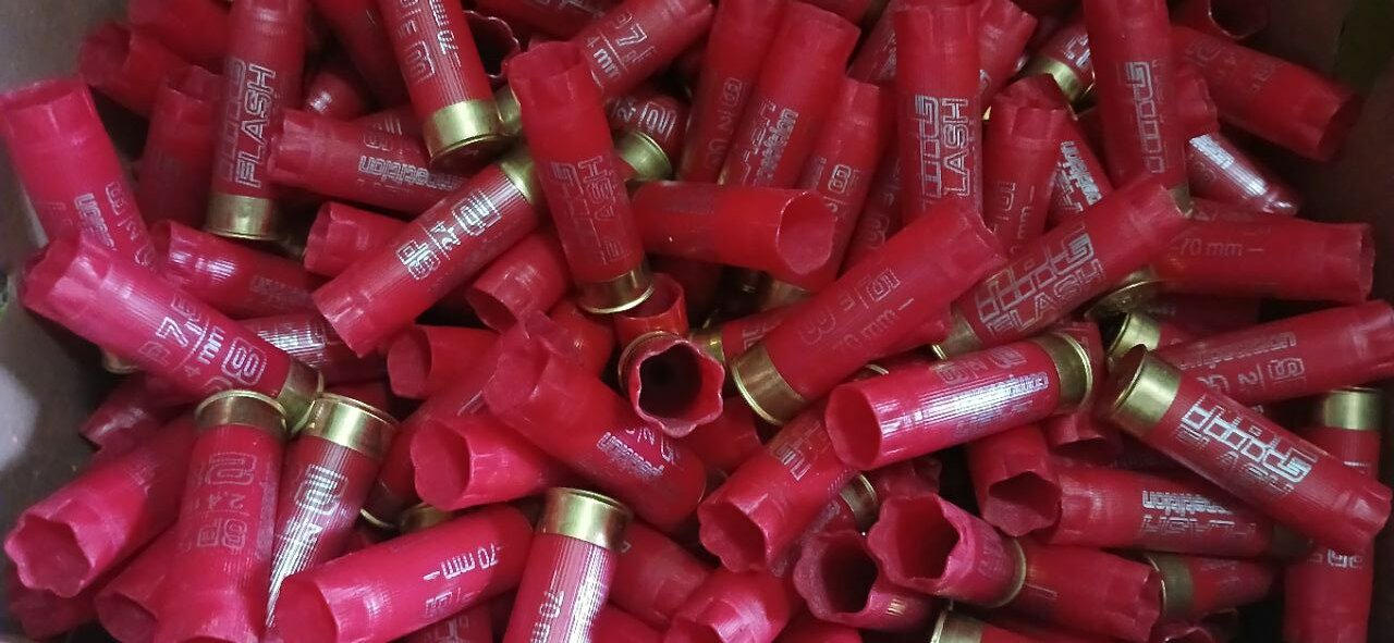 Гильза 12 калибра красные 100шт