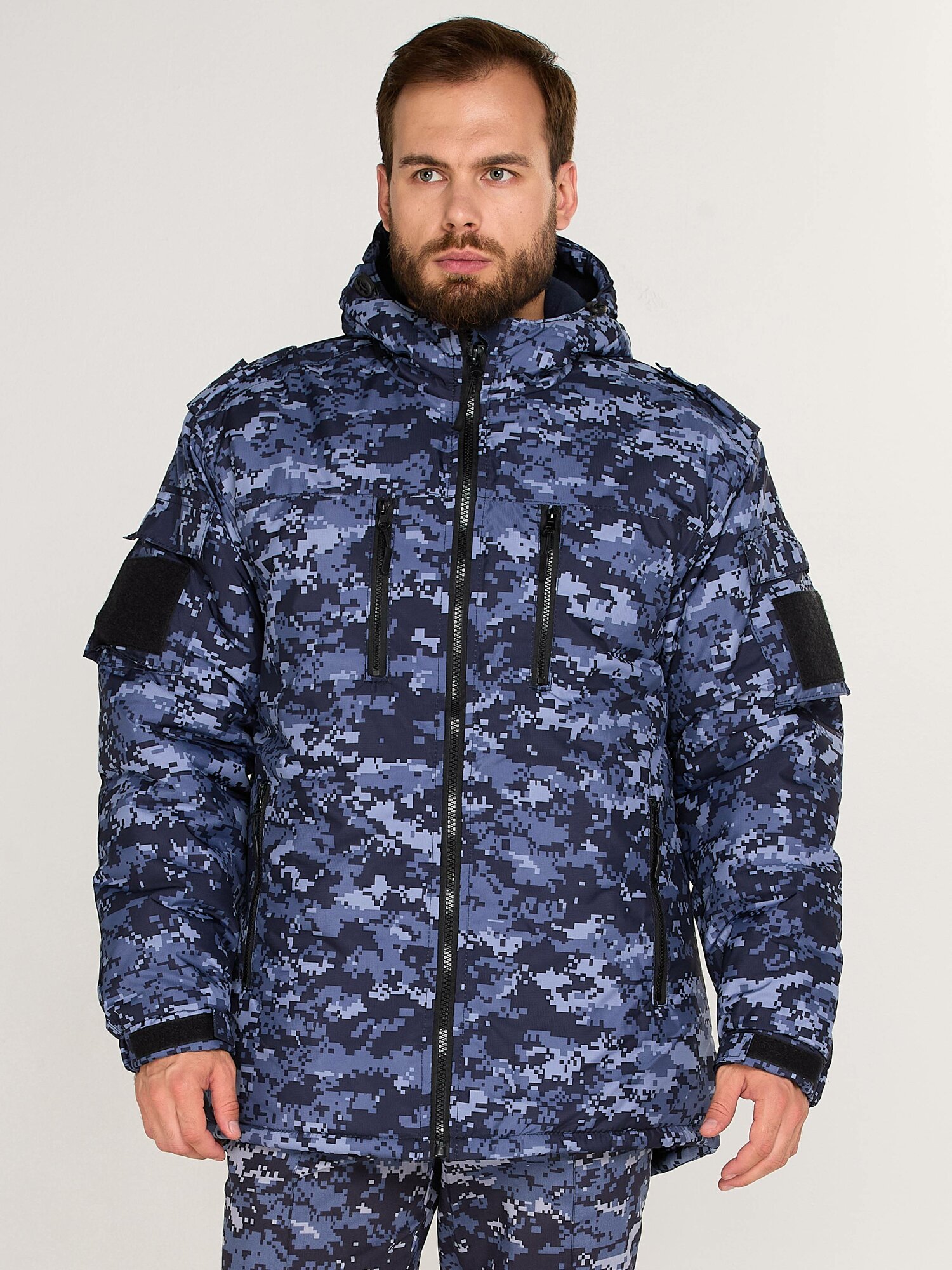 Куртка Росгвардия точка синяя с подстежкой (52 - 54 / 164 - 170)