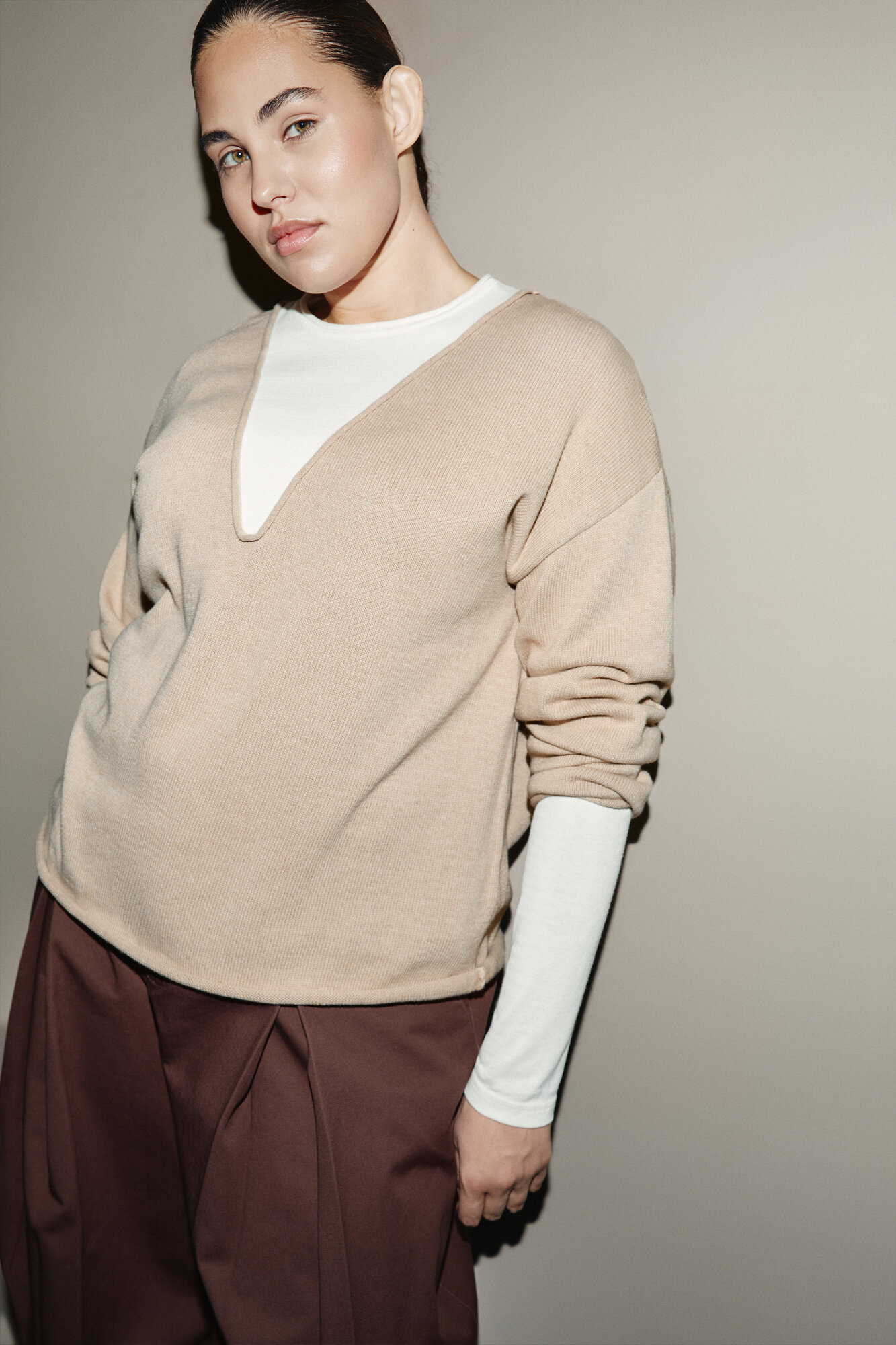 Джемпер Plus size