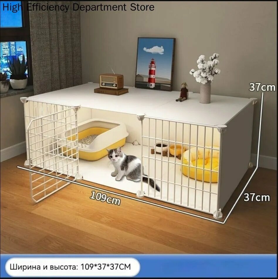 Xiaomi YouPin Пустая клетка Dogland 109X 37х37 см, премиум вольер для животных