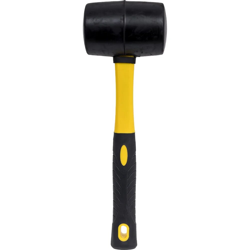 Киянка резиновая HORTZ 680 грамм, черная с фиберглассовой ручкой 1133235 для контроля давления в системах