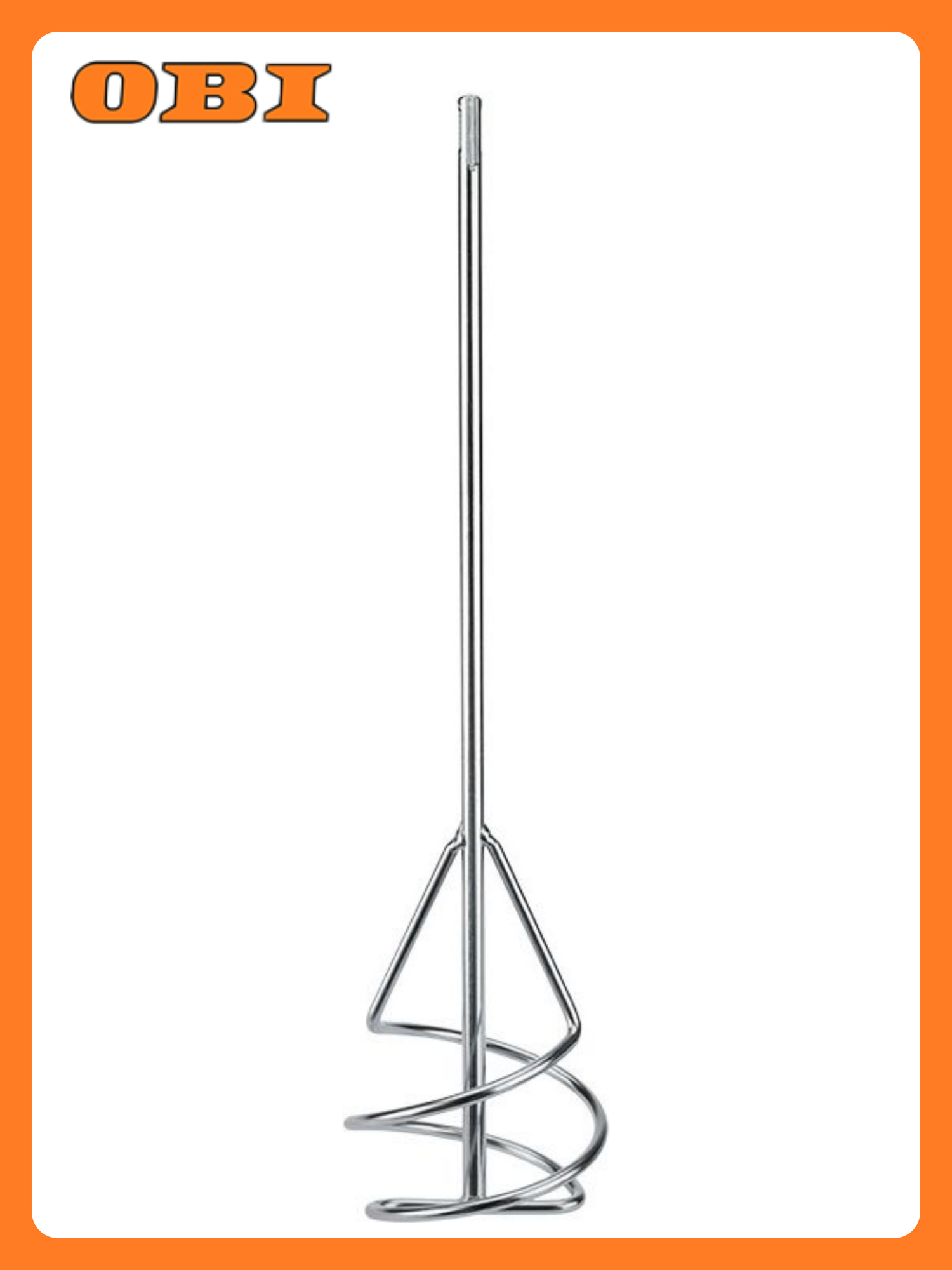 Насадка-миксер Kranz SDS PLUS, оцинкованная сталь, 100x450мм