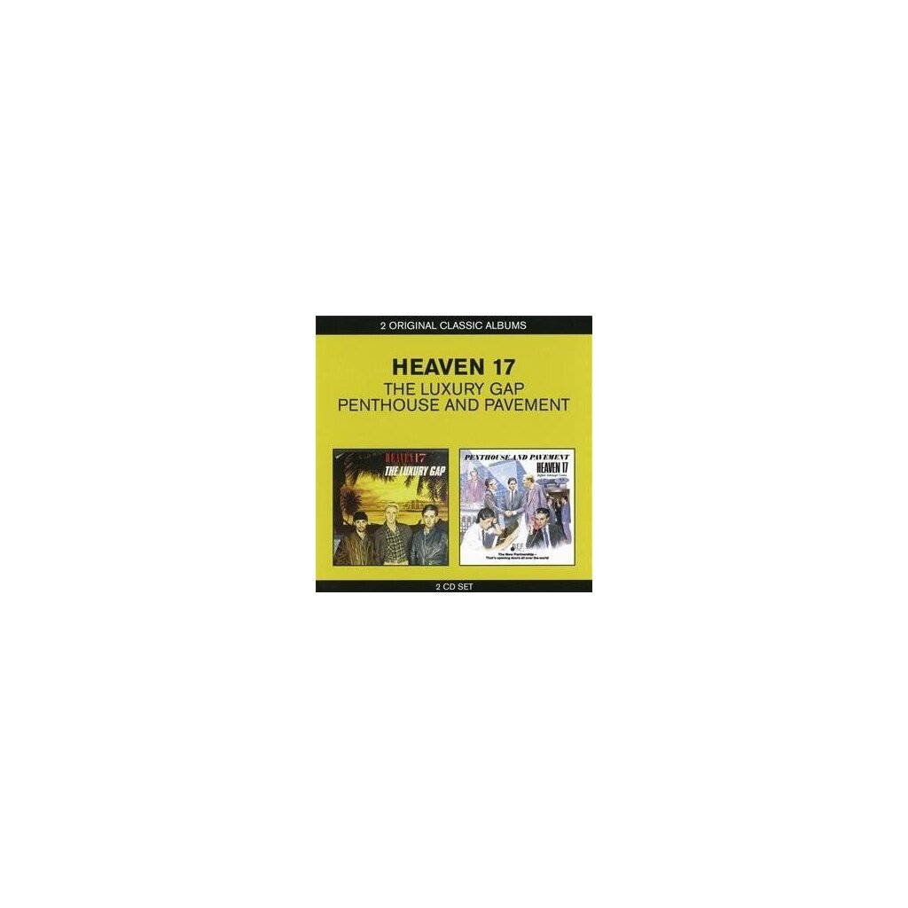Диск HEAVEN 17 - Classic Albums (The Luxury Gap / Penthouse And Pavement) (2 CD)