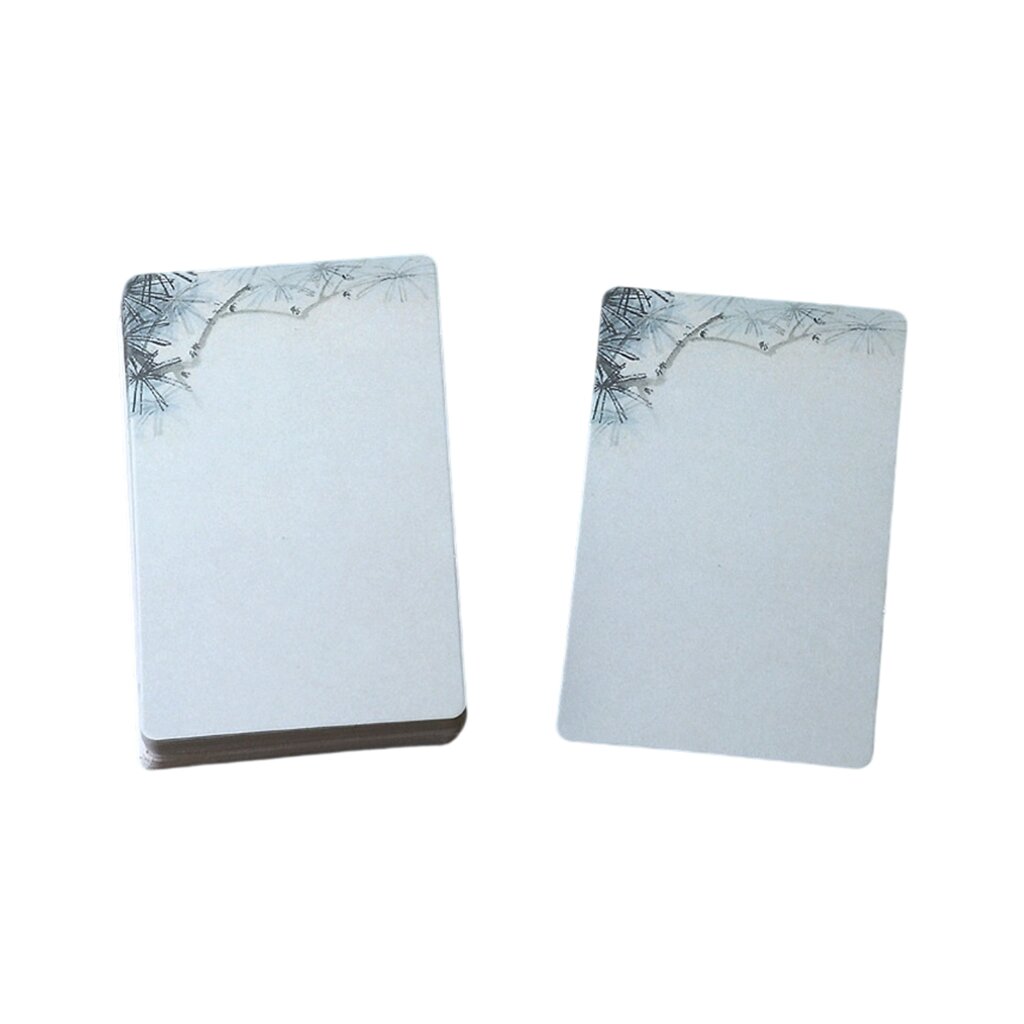 20 листов Бумаги Для рисования Без Подкладки, Карточки для Заметок размером 2.24x3.54 дюйма Для Художественных Поделок, Скрапбукинга и Каллиграфии