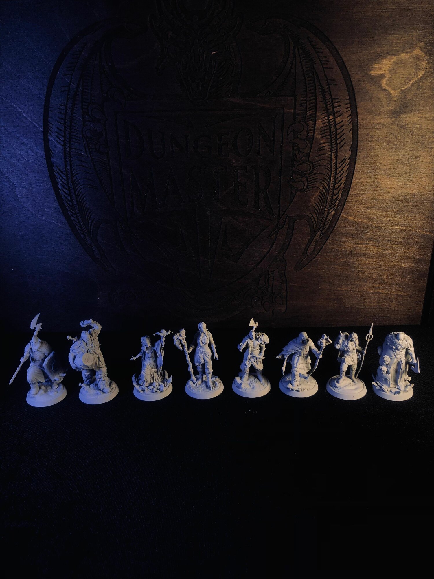 Воин Севера, Маленький Набор Северного Племени, викинги - Миниатюра для настольных игр DnD, ДнД, Dungeons & Dragons, Pathfinder.