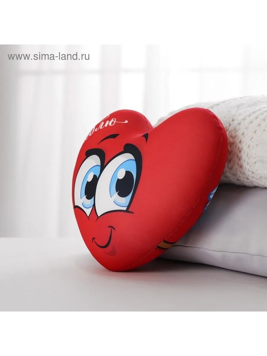 Релакс-игрушка-сердце с крыльями для снятия стресса