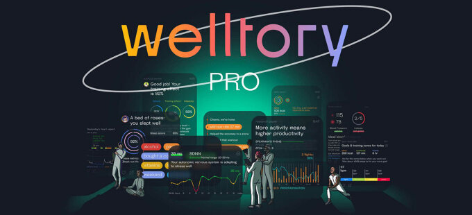 Подарочный сертификат - Подписка в Welltory | 1 год | Россия | Подарок для любого случая