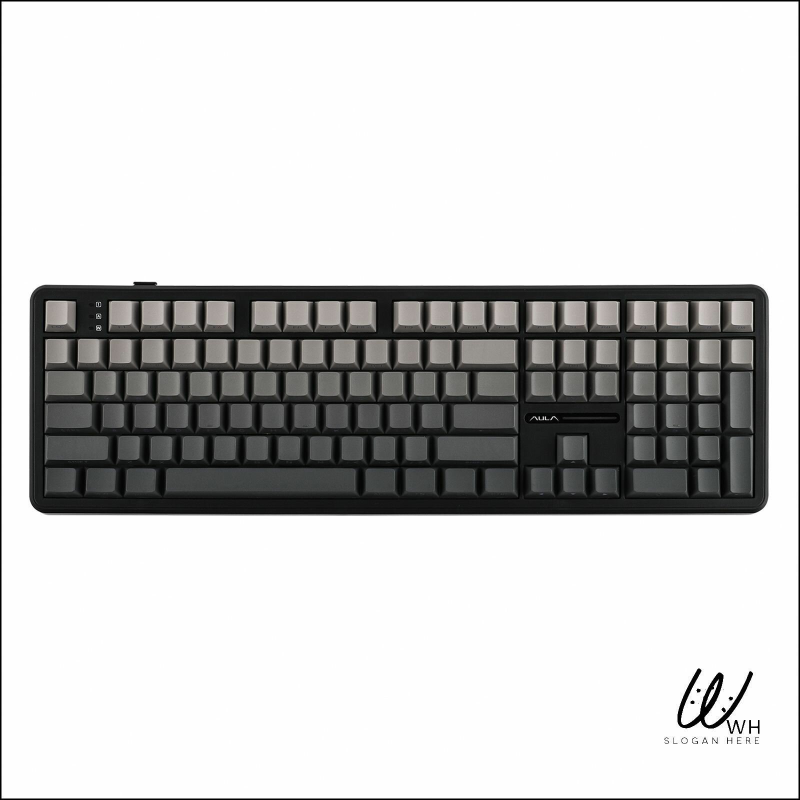Беспроводная механическая клавиатура, EPOMAKER x AULA F108-Black Grey
