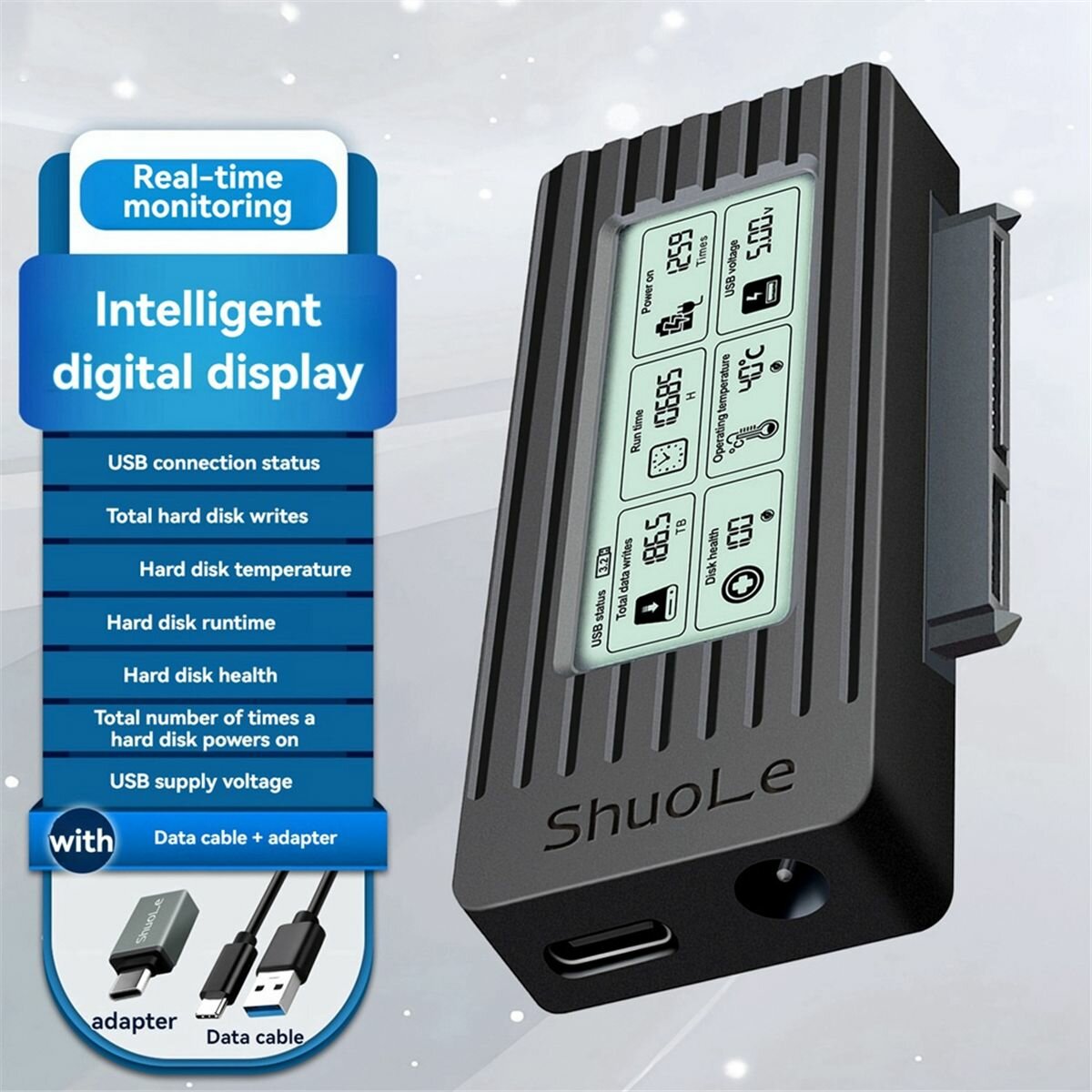 Переходной кабель USB 3.0 на SATA/IDE для жестких дисков/твердотельных III 2,5 и дюймов жесткого диска ноутбука