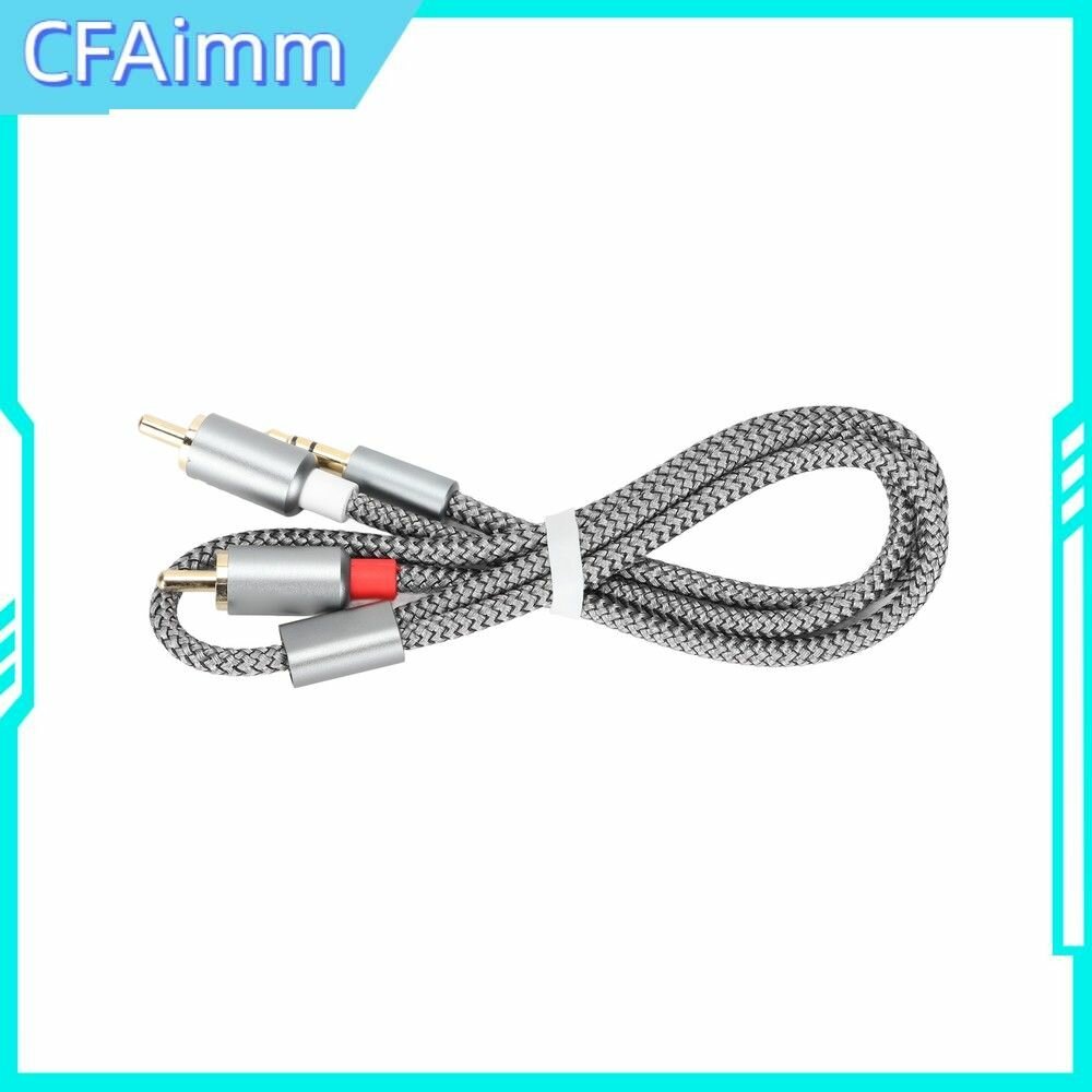 Аудиоразветвитель 3,5 мм-2RCA для ПК и ноутбуков