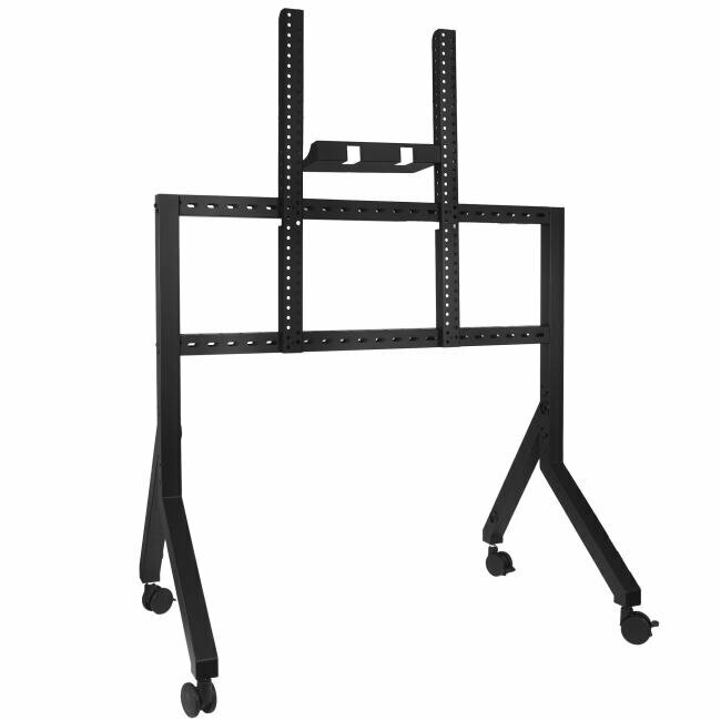 Мобильная стойка ONKRON TS2081 BLACK на 1 ТВ/ 70-110" от 200х200 до 1000х600, макс нагр 120.5кг, черный