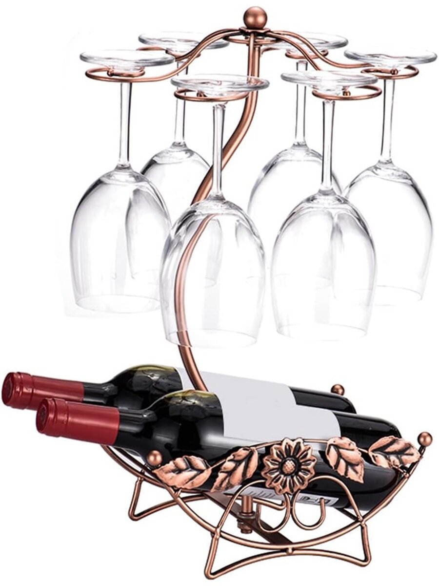 Креативный стеллаж для вин: подвесной стеллаж для бокалов, домашний железный стеллаж для вин, винтажный декор