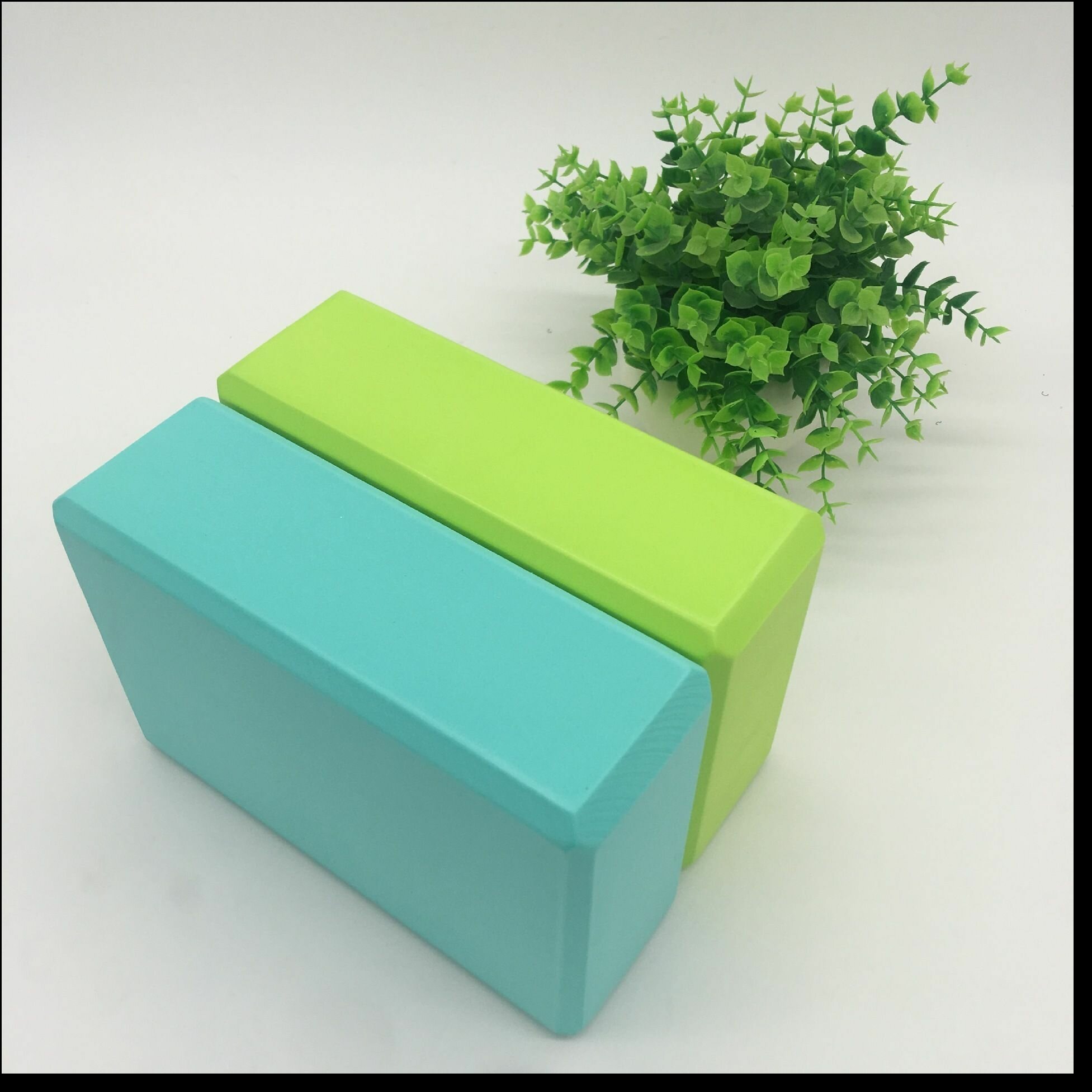 Блок для йоги опорные кубики 2шт