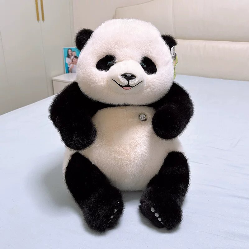 Плюшевая игрушка Yirongfang Hana Panda, сувенирная плюшевая игрушка Hana Panda Base, плюшевая игрушка «Национальное