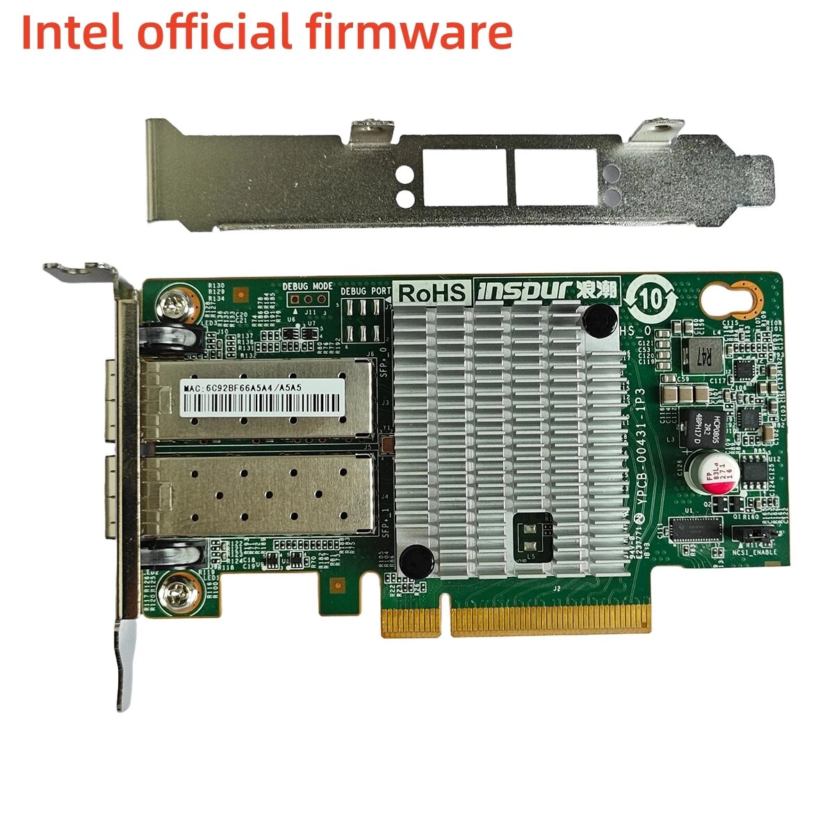 AuMeiTek X520-DA2 сетевая карта 10 Гбит Ethernet FULL HEIGHT