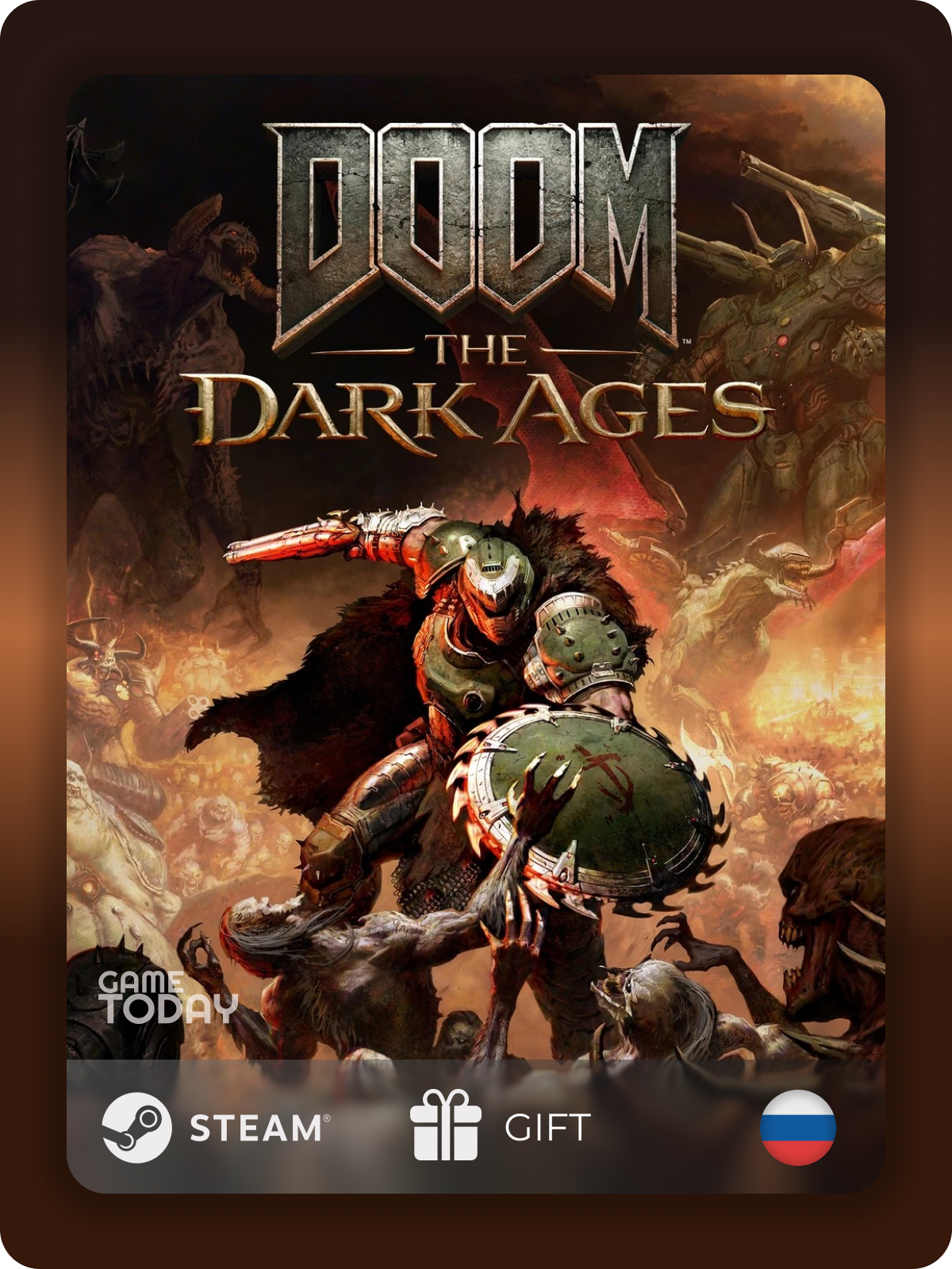 DOOM: The Dark Ages | PC | Steam Deck | Отправка подарком | Регион активации Россия