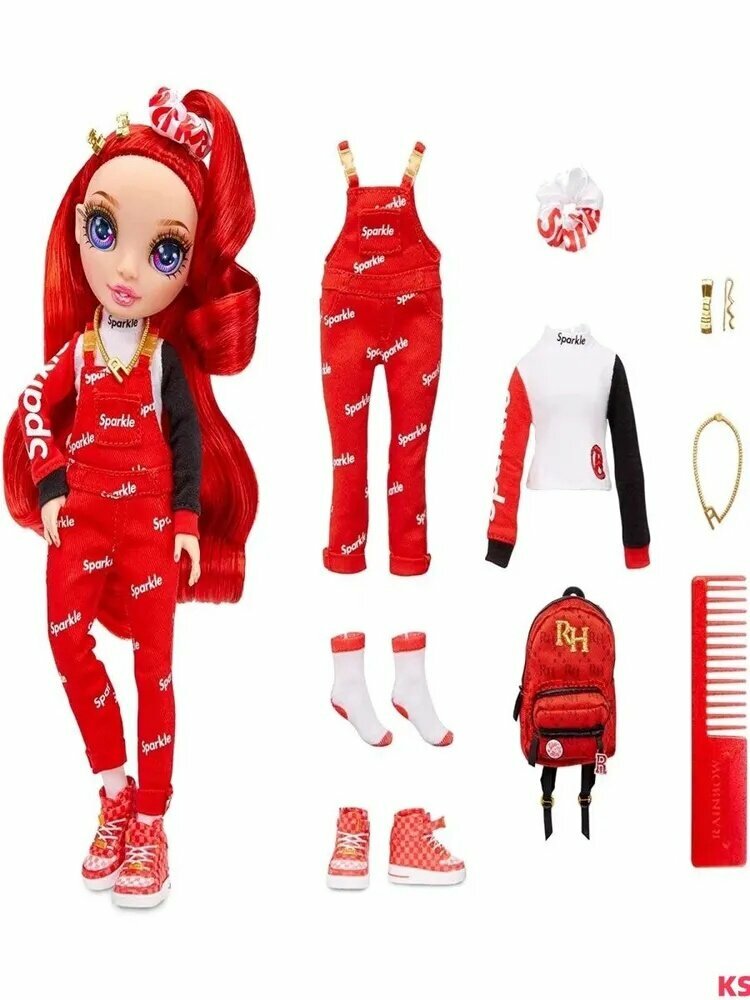 Без упаковки Кукла Rainbow High Jr.High Amaya Raine 582953PEUC