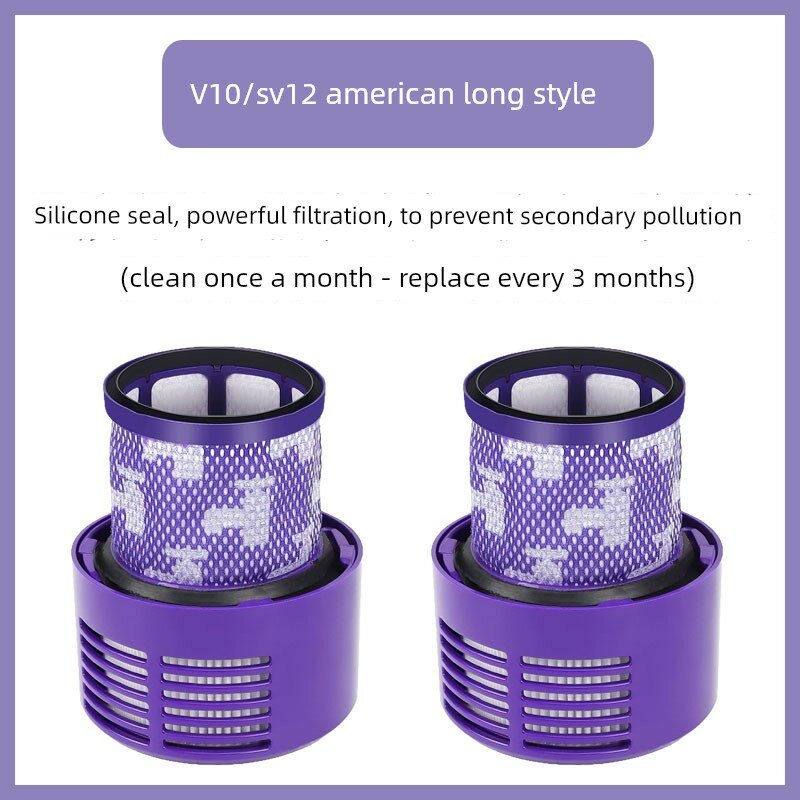 Подходит для фильтрующих элементов пылесосов Dyson v6, v7, v8, v10, v11, v12 slim, v15, g5, аксессуары для переднего и