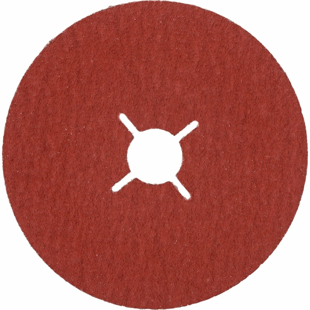 Керамический фибровый диск со шлицами XF885 (1 шт, 125х22 мм, P60) VSM 004968