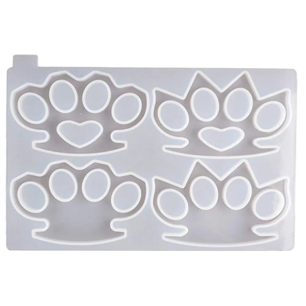 Силиконовая форма для кастета силиконовая форма для кольца Сделай сам в виде тигра 1 шт.