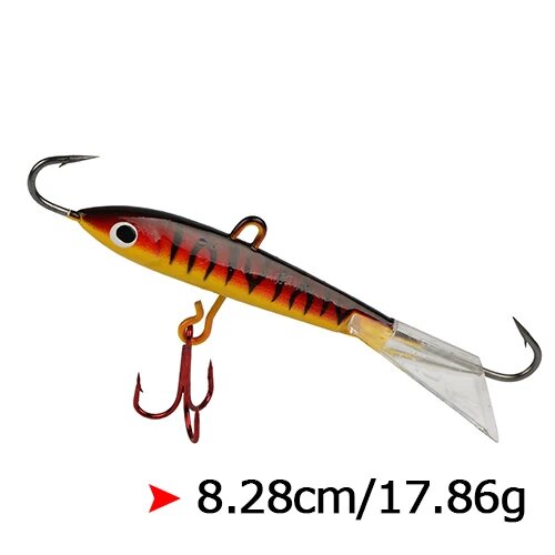 Goture 1 шт. приманка для зимней рыбалки, зимние балансиры, рэп, 4 стиля, приманка для плавания с профилем гольяна, баланс для зимней рыбалки Pesca