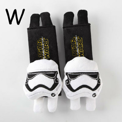 Чехол для ремня безопасности в японском стиле Shin-chan Cinnamoroll Stitch, плечевой ремень, детский автомобильный интерьер, плюшевый плечевой подушка для ремня безопасности