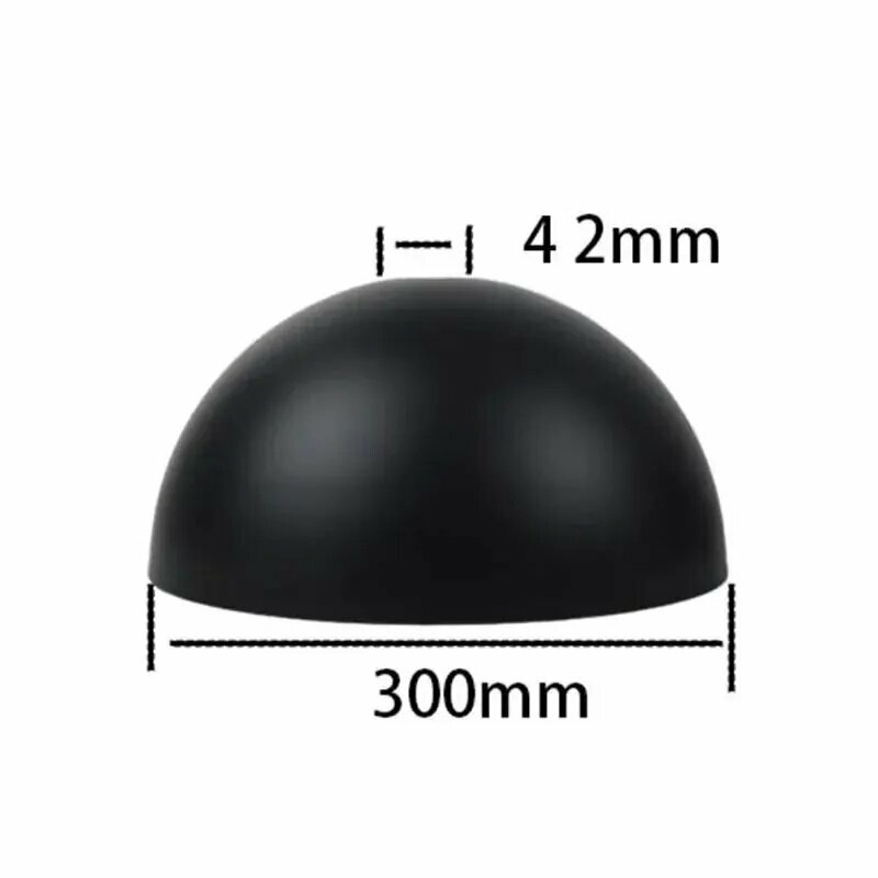 Диаметр 300 мм, Диаметр, металлический абажур, Подходит для подвесных светильников, торшеров, монтажные отверстия 42 мм