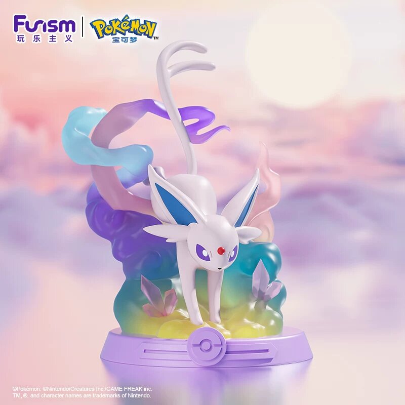 Playism Pokémon Adventure Bar Ibrahimovic Слепая коробка Периферийная вода Огонь Гром Ледяная фея Эльф Фигурка Орнамент