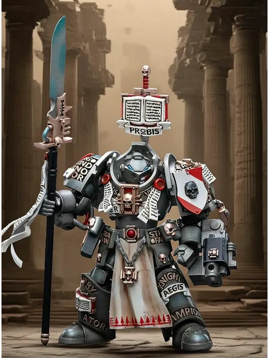 Фигурка JOYTOY Warhammer 40K Grey Knights terminator Jaric Thule