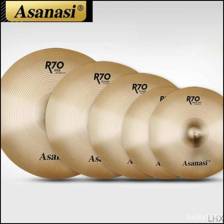 ASANASI, R70, ударная установка, Тарелки из сплава, Набор тарелок