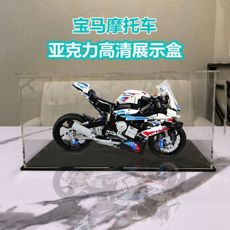 Совместимо с LEGO, мотоцикл BMW, строительные блоки M1000RR, механическая сборка, высокая сложность, игрушка для мальчиков, подарок