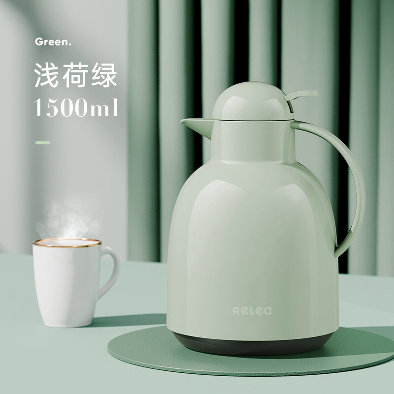 Изолированный чайник большой емкости, термос для горячей воды, домашний термос, свадебный набор из двух чайников, термос для кипящей воды