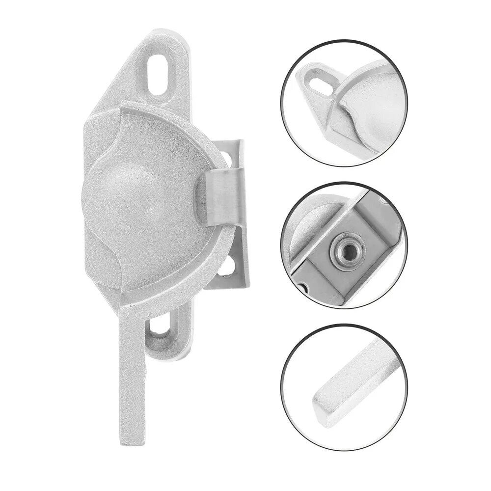 Надёжный замок полумесяц для всех типов окон, современные материалы и быстрый монтаж