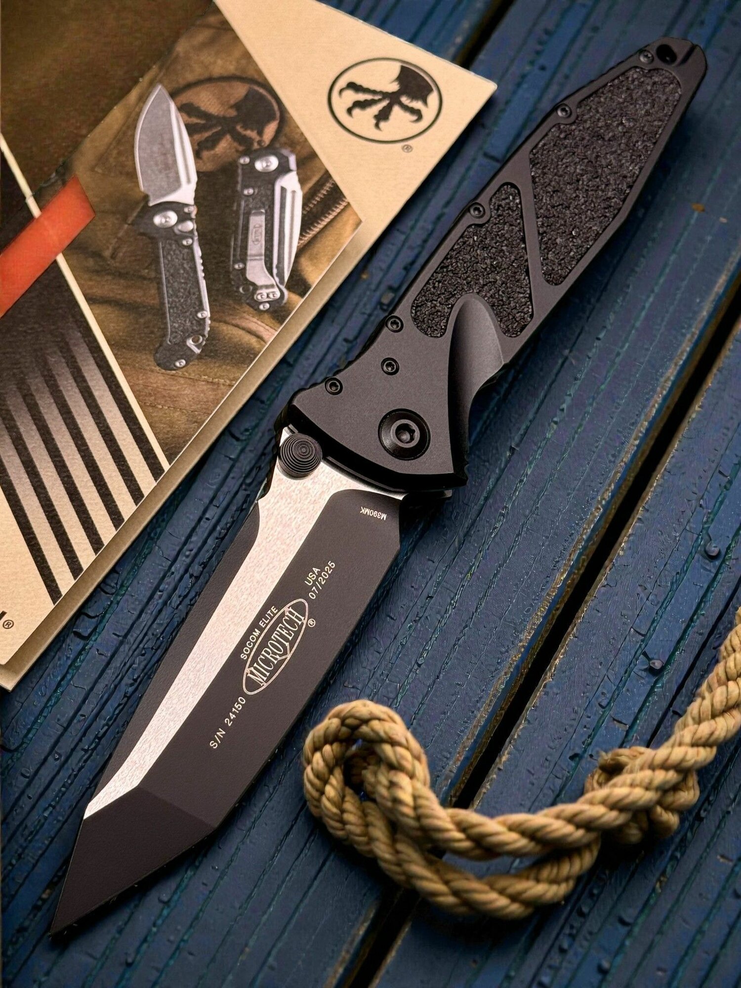 Нож складной MicroTech MCT1611T Socom Elite, Tactical Standard