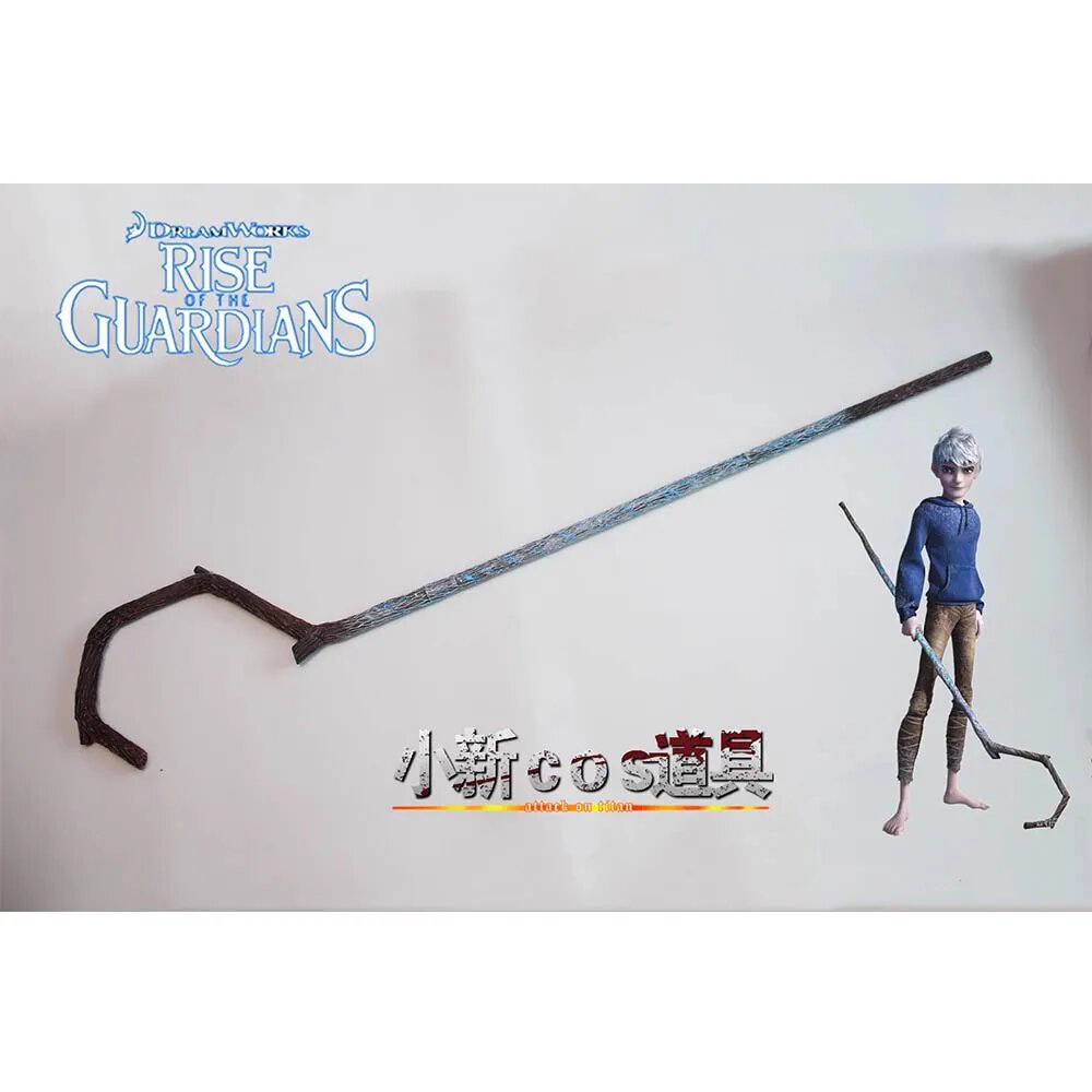 180 см Rise of The Guardians Jack Frost Staff, трости для косплея, реквизит для оружия, аксессуар, реквизит для Хэллоуина, модель для любителей аниме