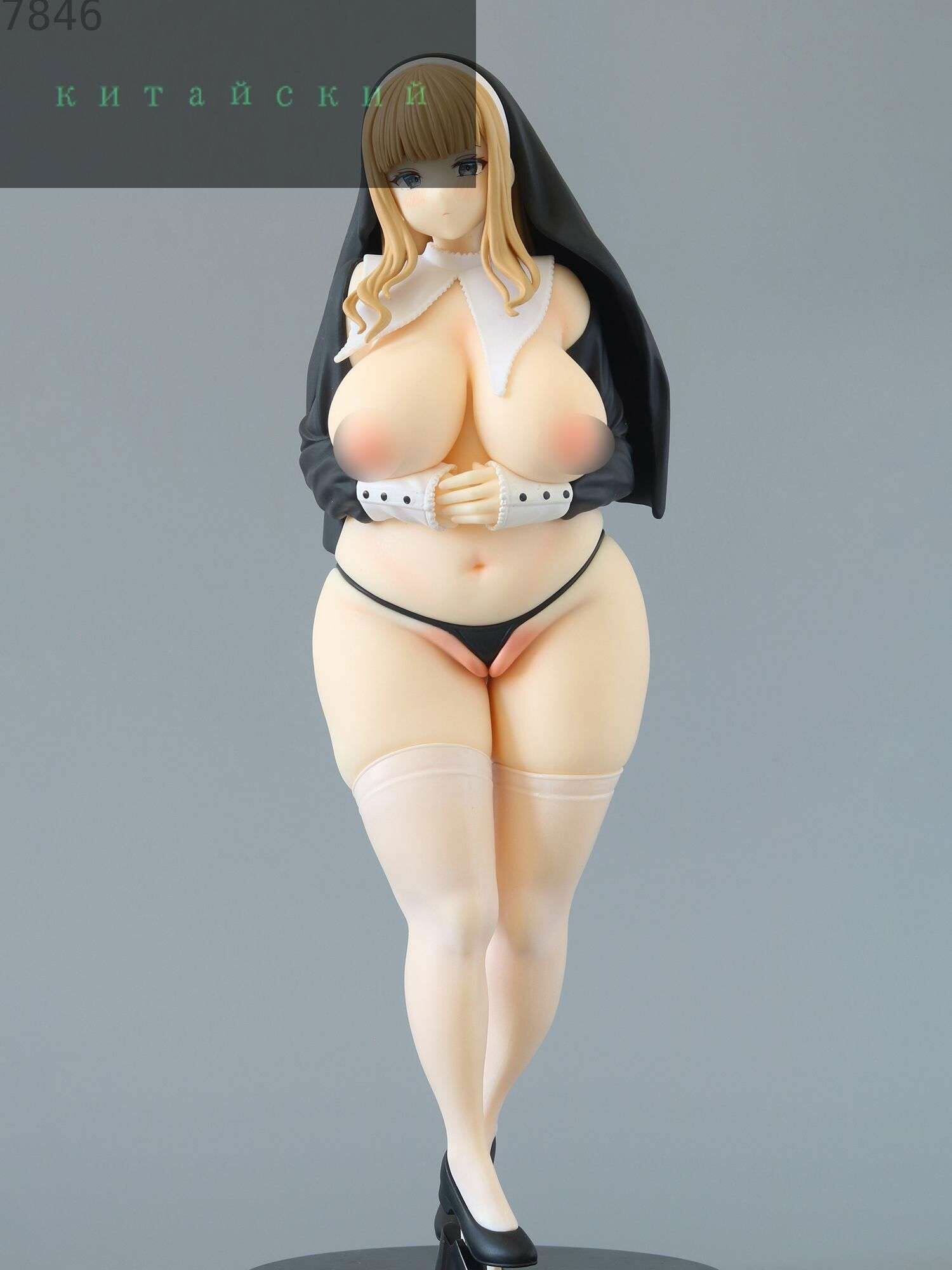 Хентай Фигурка Аниме-фигурка полненькая монахиня-26cm596