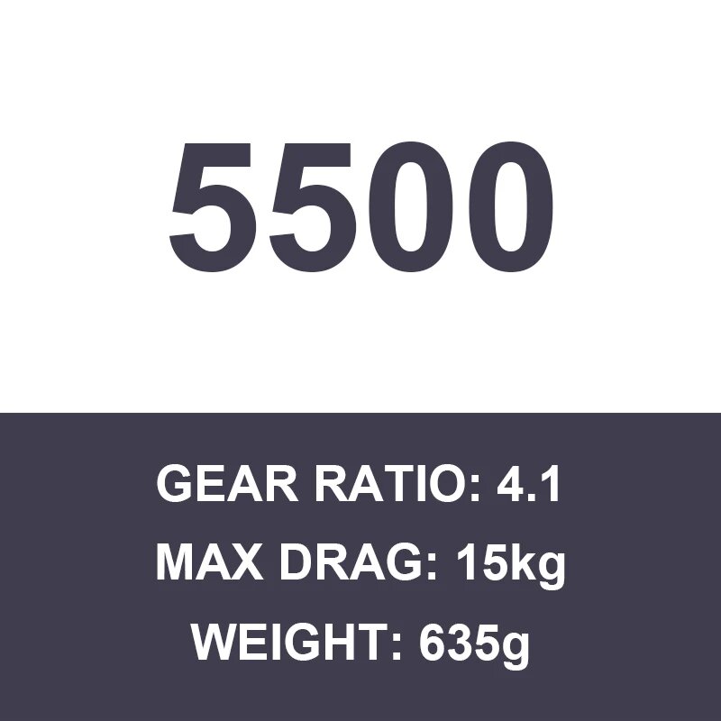 DAIWA CROSSCAST Безынерционные катушки 5000/5500 5500