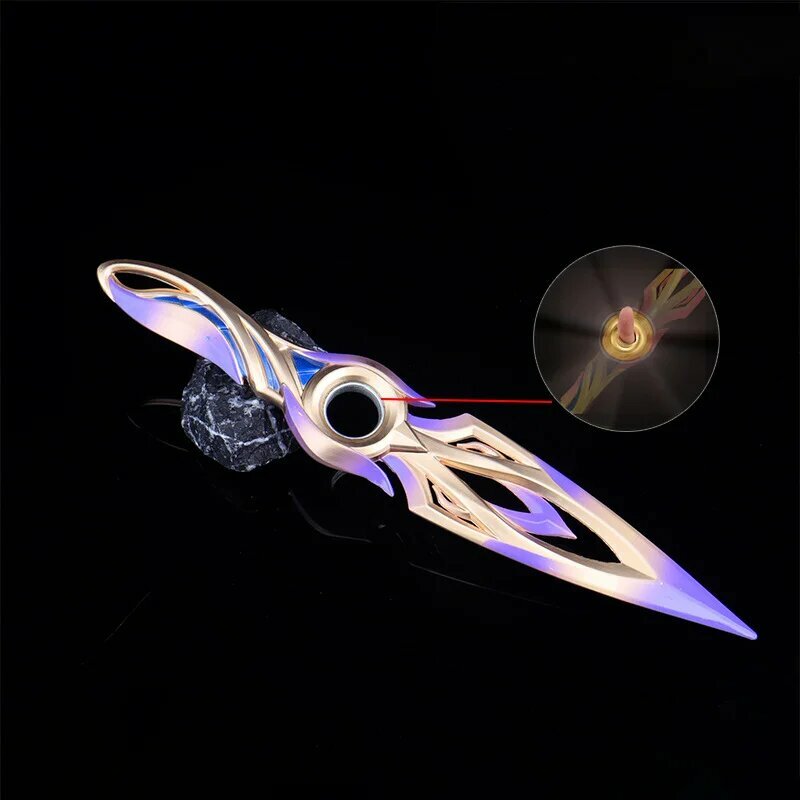 Valorant Kunai Mystbloom Коллекционная фигурка Purple 21cm