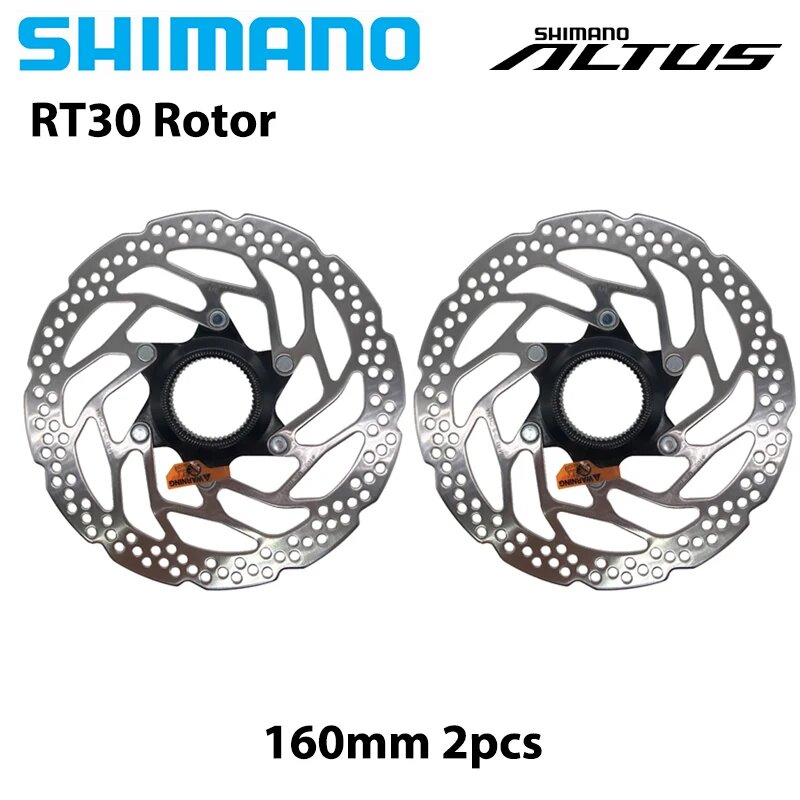 Тормозные диски Shimano Altus SM RT30 160/180/203 мм Center Lock